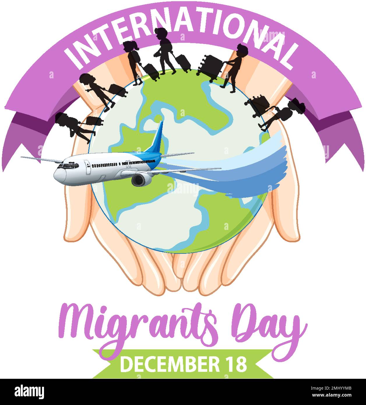 International Migrants Day Banner Design illustration Stock Vector Image & Art - Alamy
