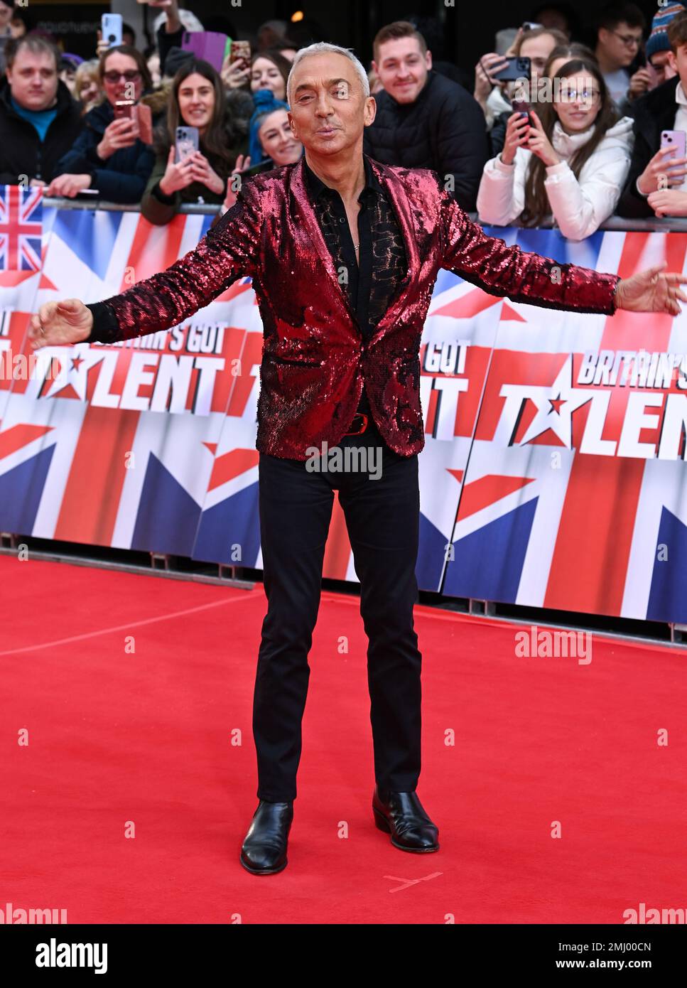 January 27th, 2023, London, UK. Bruno Tonioli arriving at the BritainÕs ...