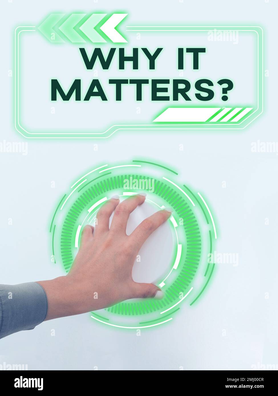 Text sign showing Why It Matters. Word Written on Important Reasons to ...