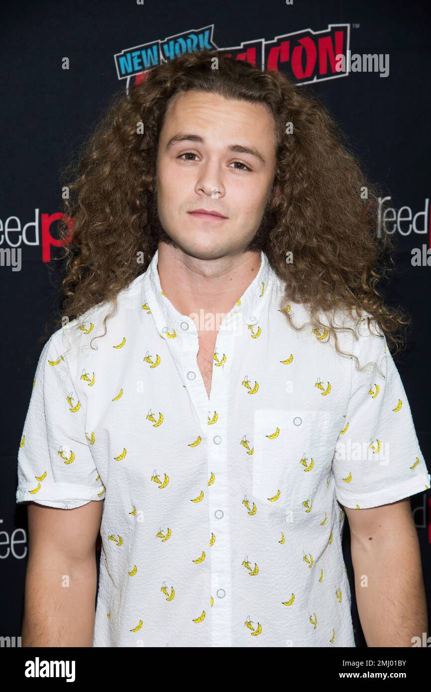 Jack Perry aka Jungle Boy attends New York Comic Con to promote TNT's ...
