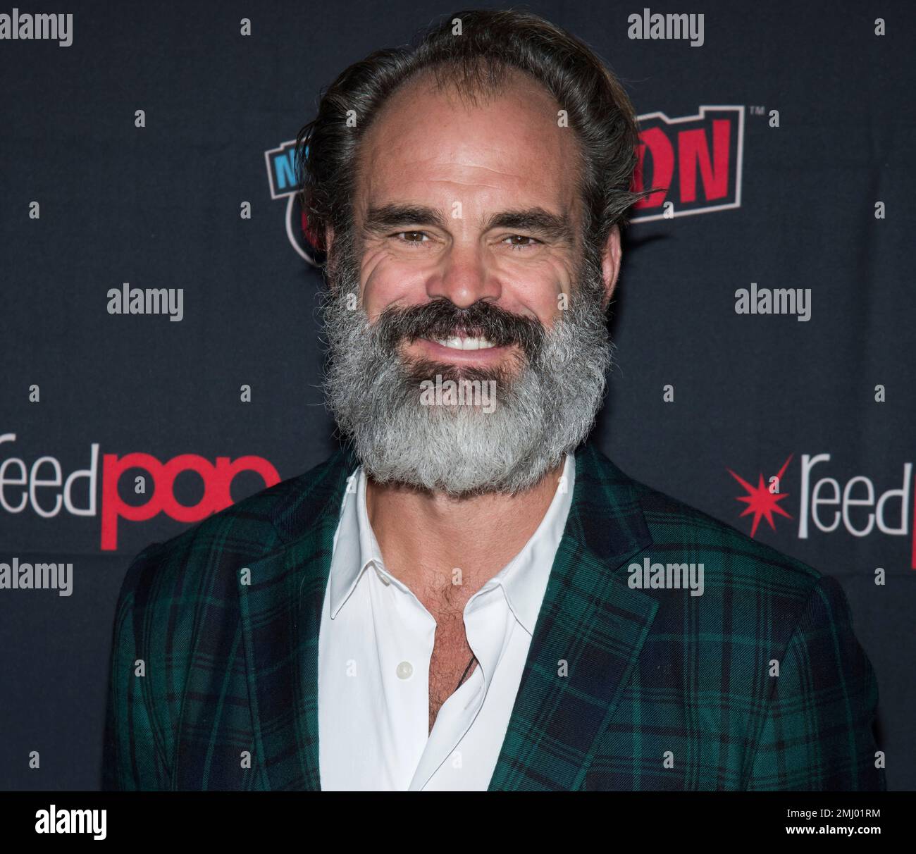 Steven Ogg attends New York Comic Con to promote TNT's "Snowpiercer" at ...