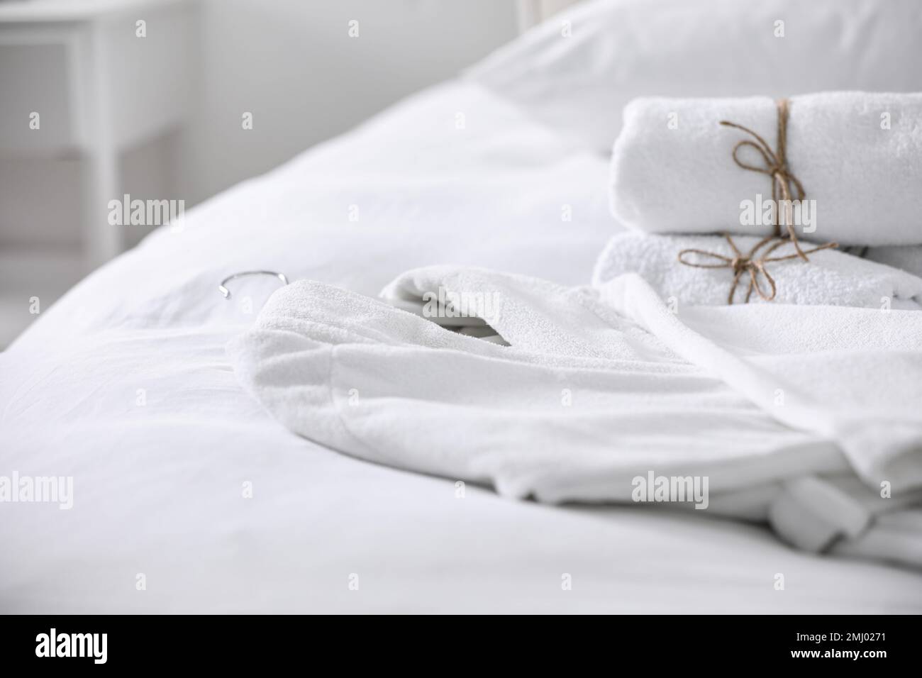 Fluffy bathrobe hi-res stock photography and images - Alamy