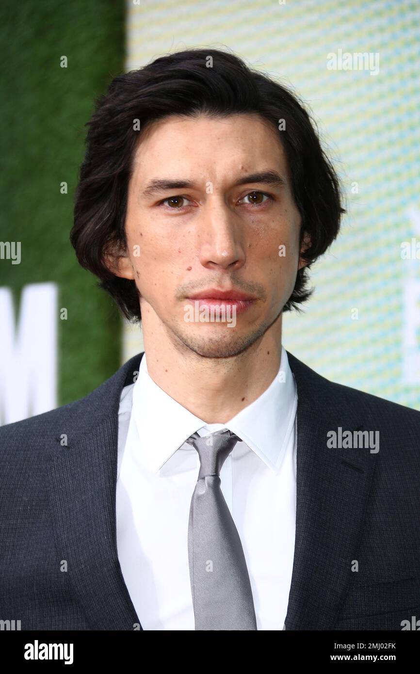 Actor Adam Driver poses for photographers upon arrival at the premiere ...