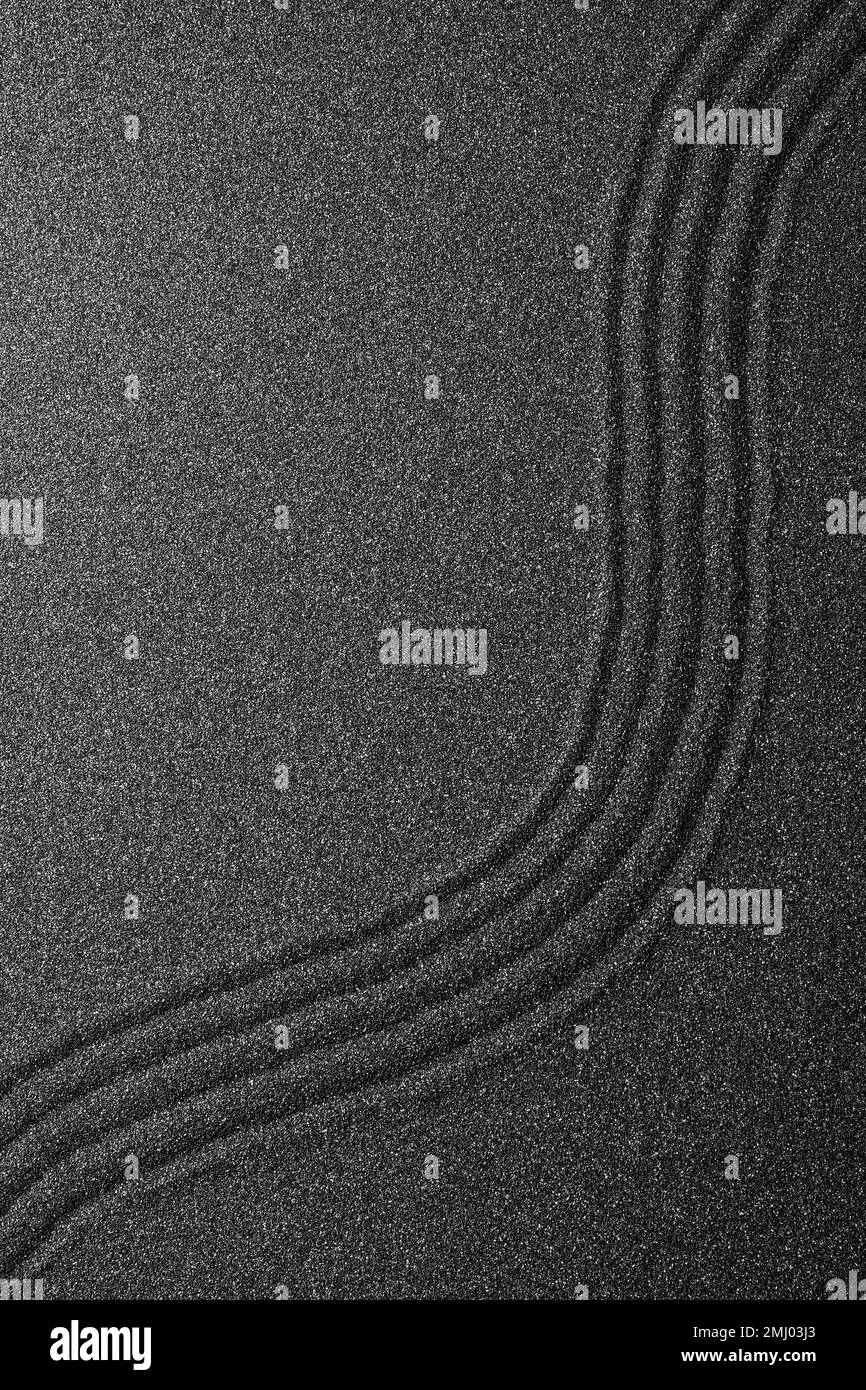 Beautiful japanese garden view Black and White Stock Photos & Images ...