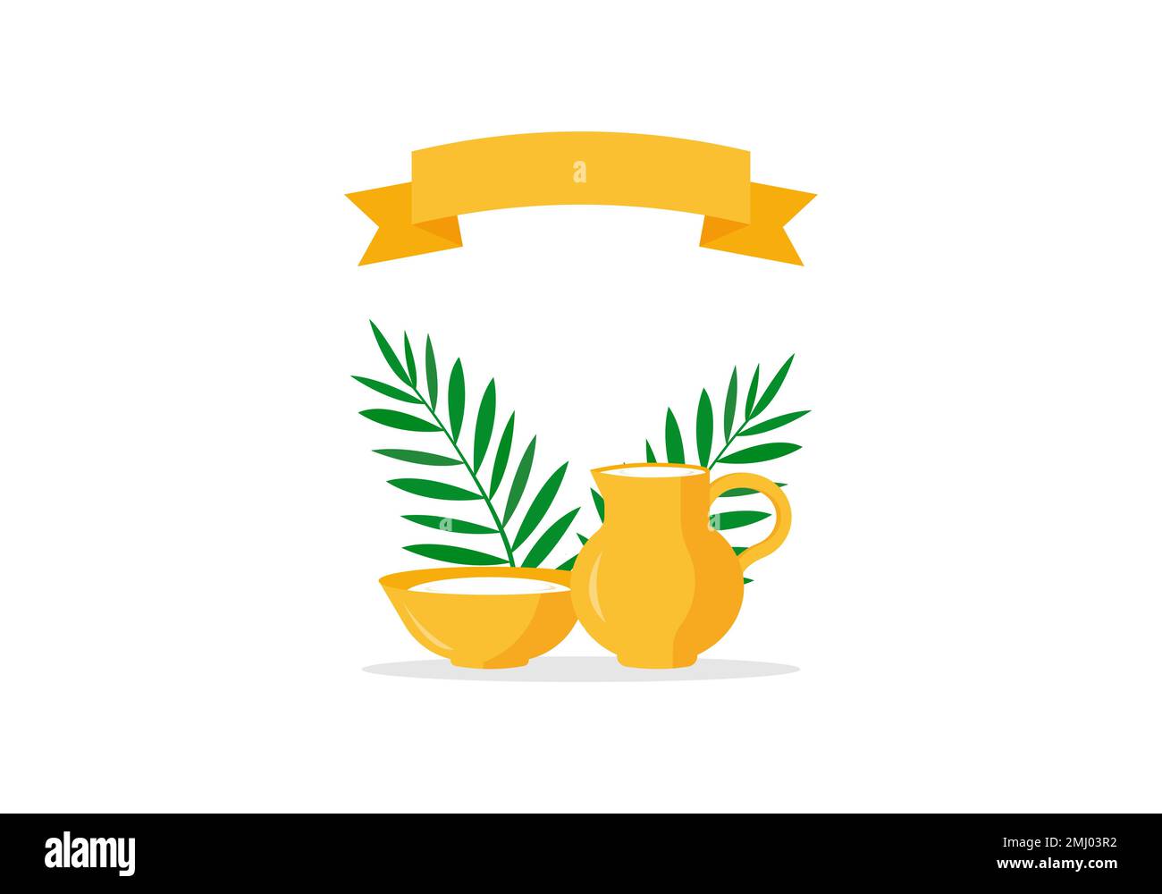 Christian greeting card or banner of the Holy Week before Easter. the ...