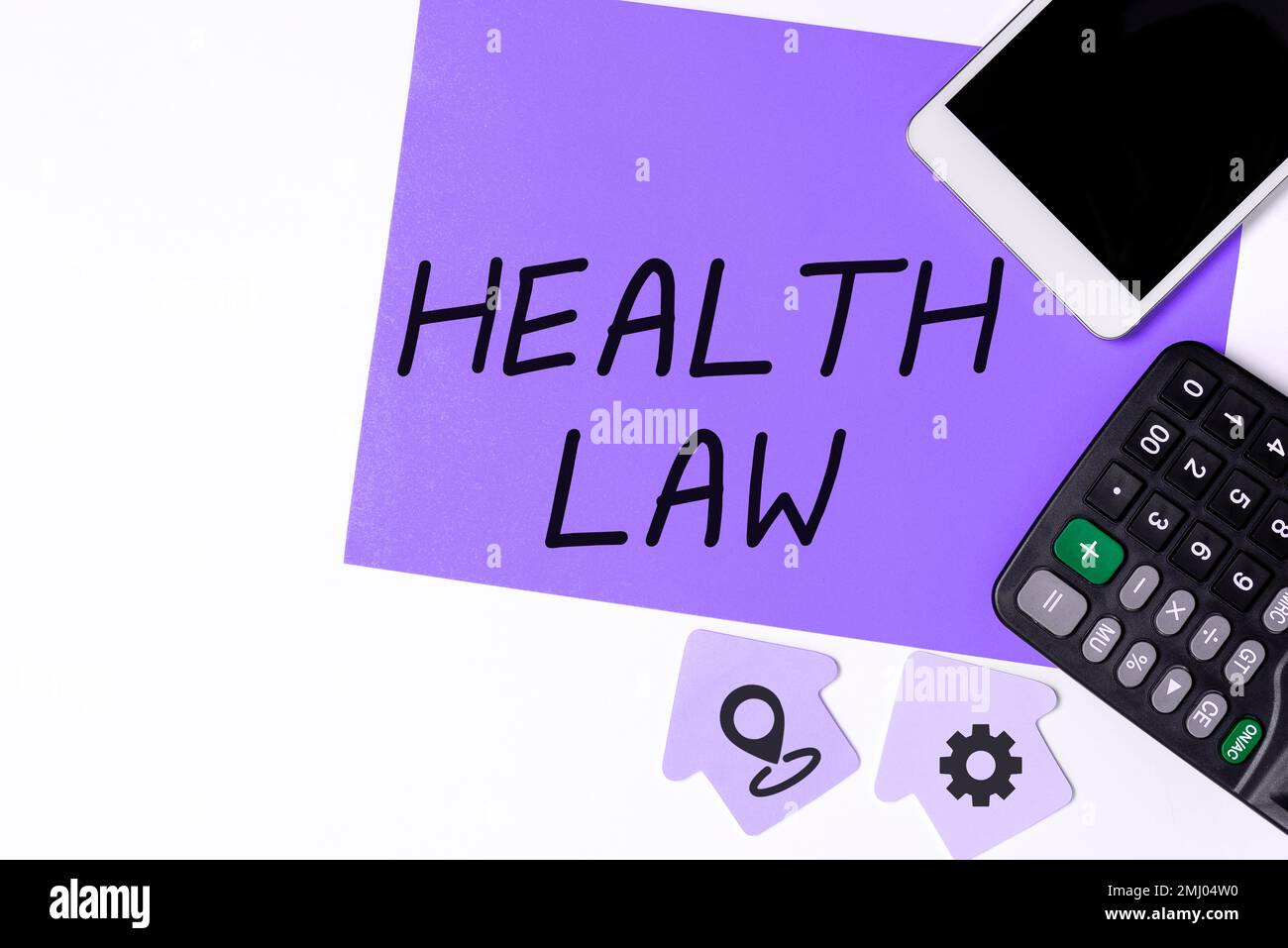Writing displaying text Health Law. Conceptual photo law to provide ...