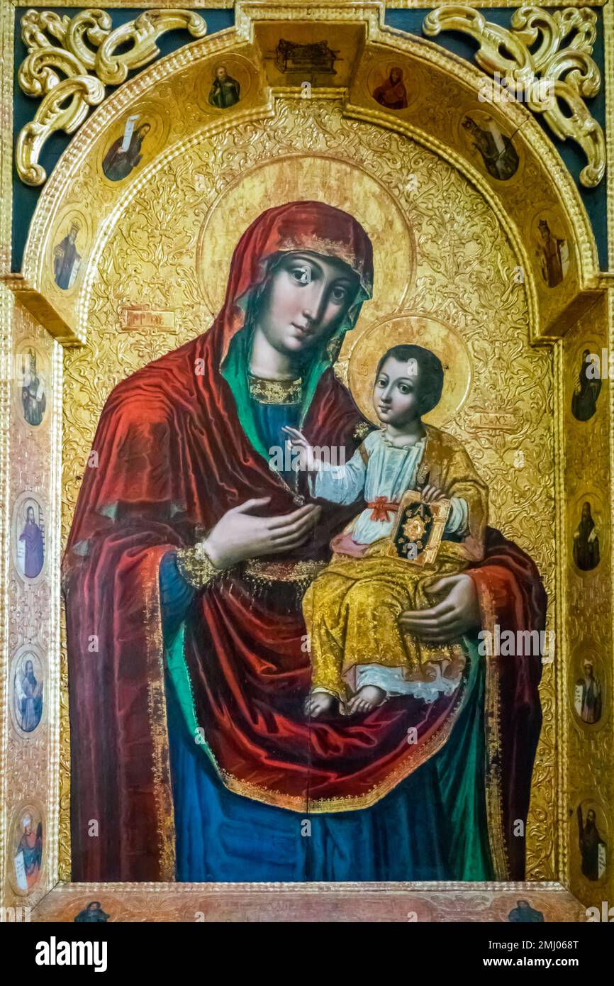 Part of the Bohorodchany Iconostasis in Andrey Sheptytsky National ...