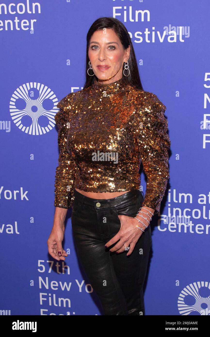 Actress Andrea Linsky attends the "Uncut Gems" premiere during the 57th ...