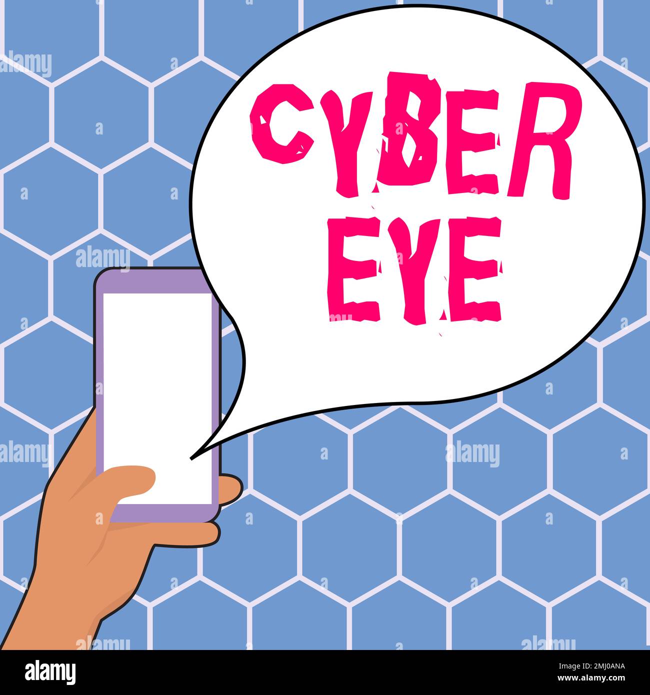 Hand writing sign Cyber Eye. Business concept tool engages in building ...