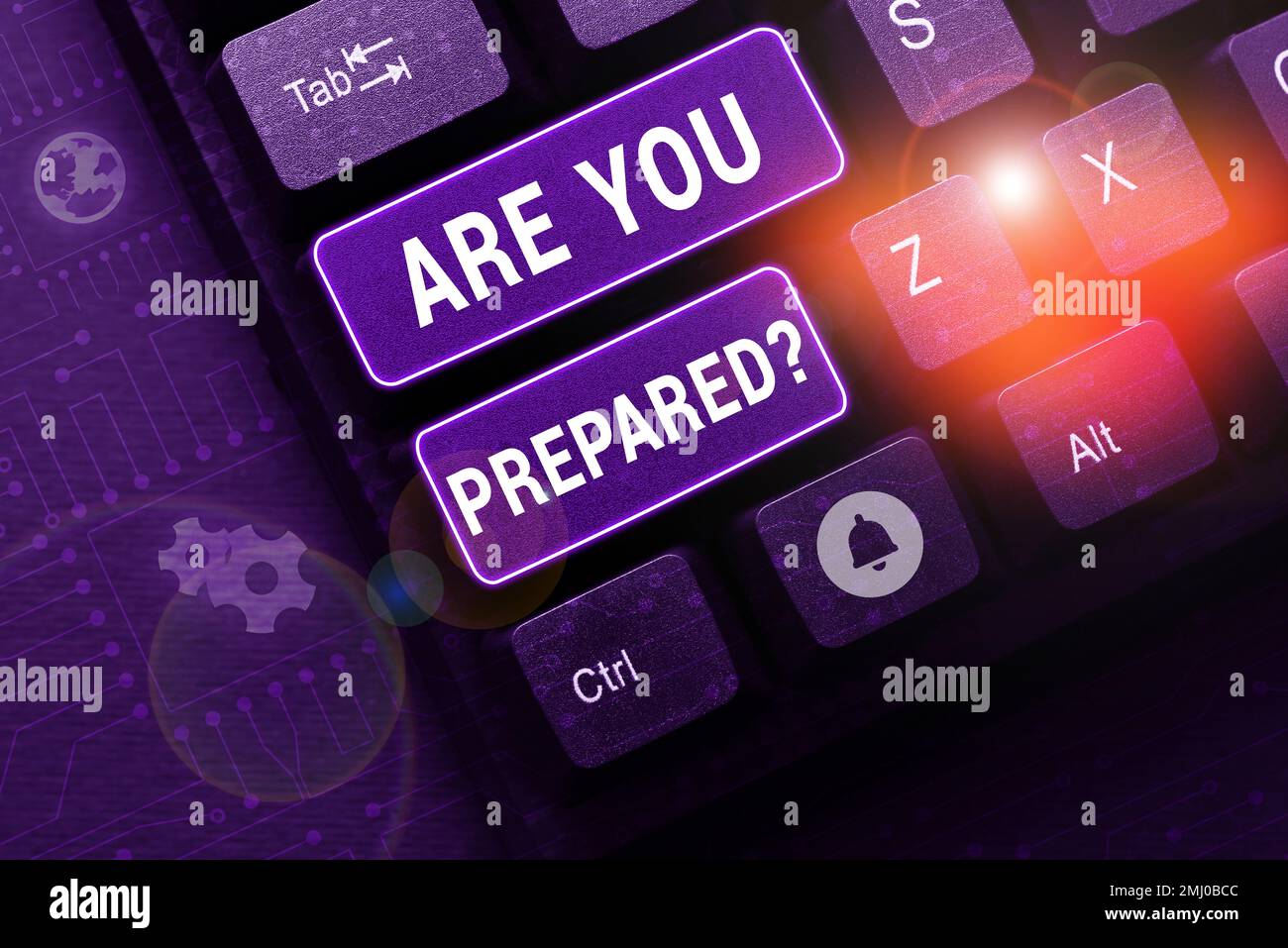 Inspiration showing sign Are You Prepared. Word Written on asking if you ready for something ...