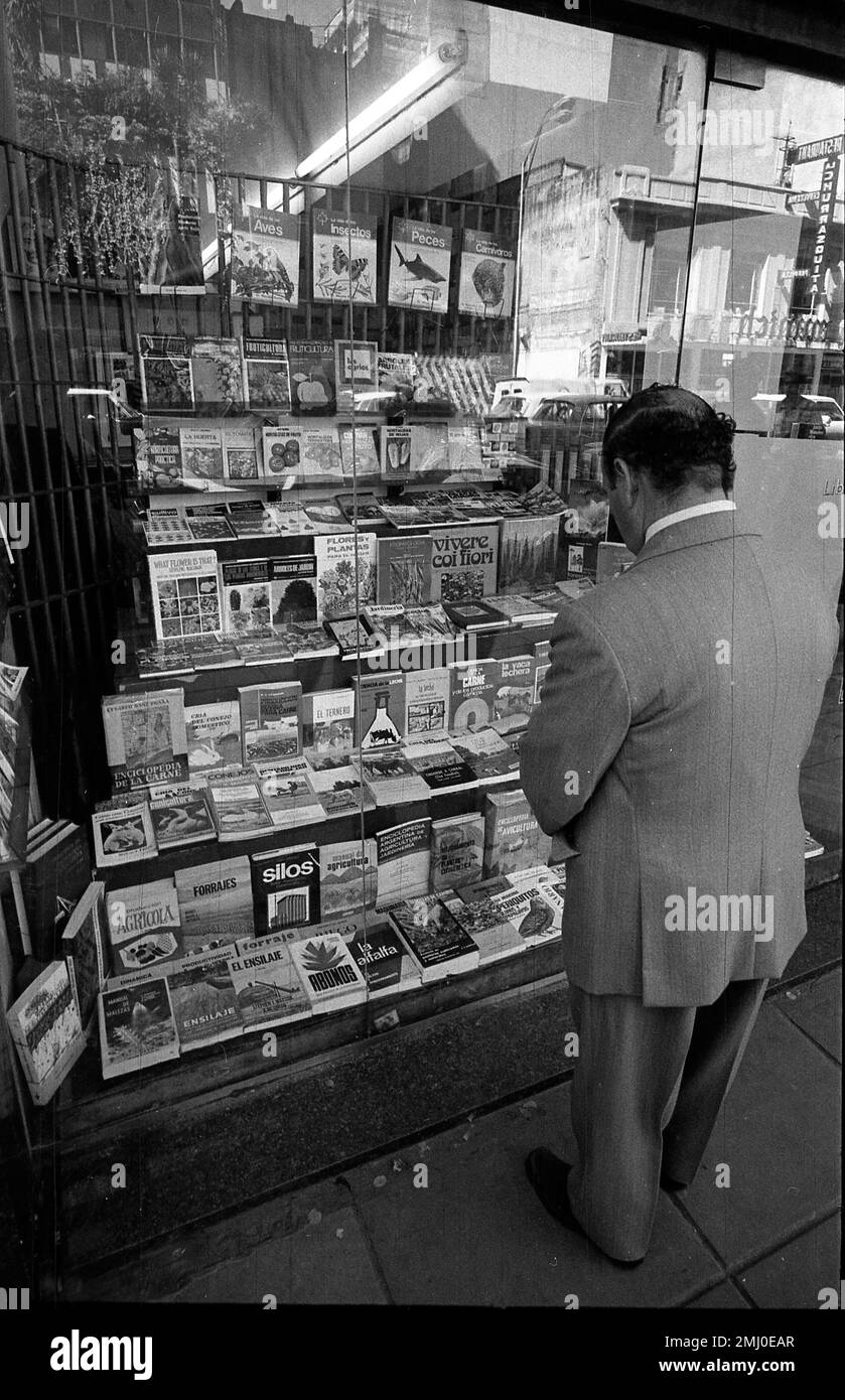 Used books store in downtown Corrientes Street, Buenos Aires, Argentina ...