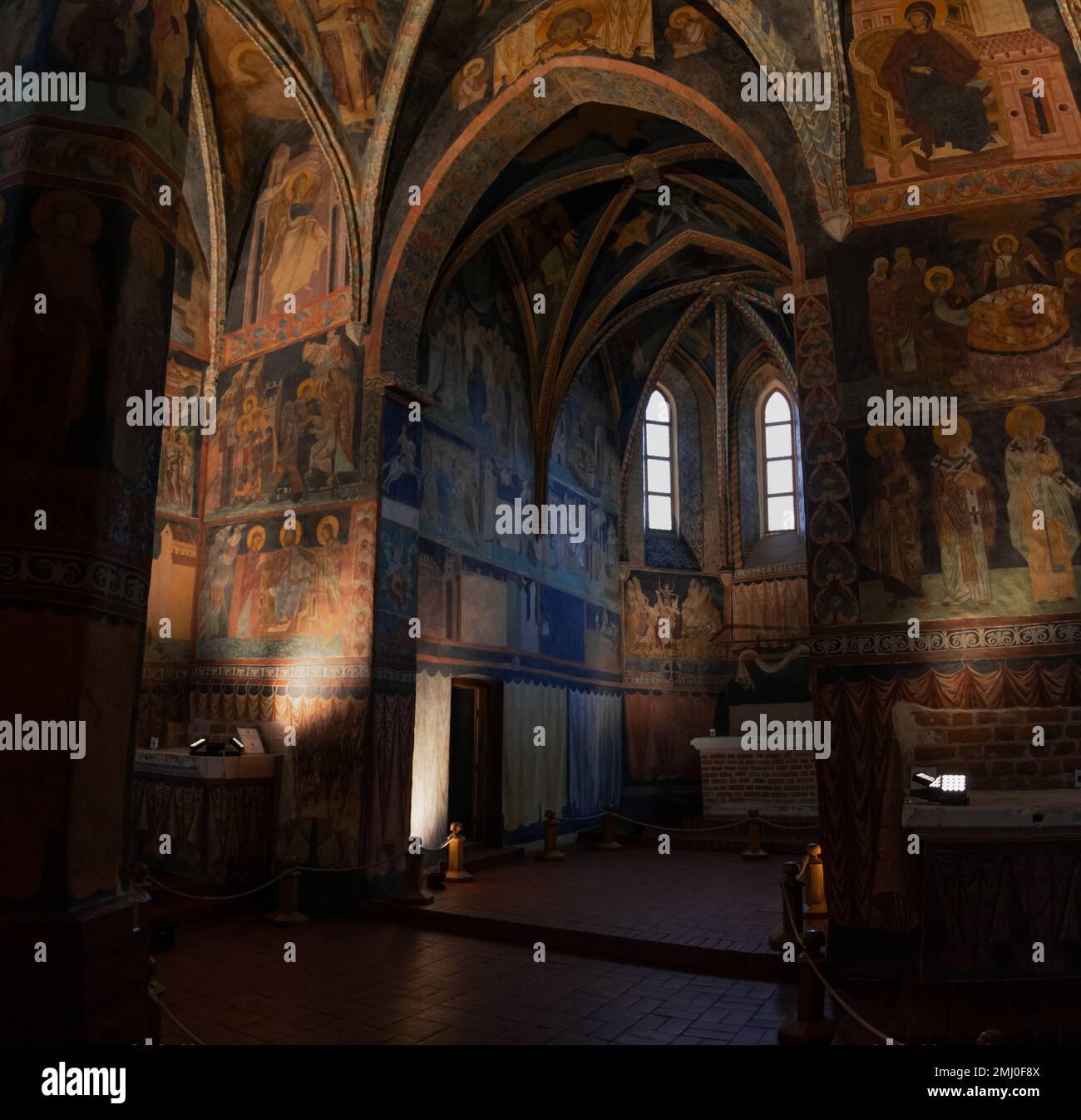 Holy Trinity Chapel in Royal castle in Lublin Stock Photo - Alamy