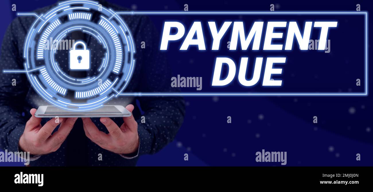 Conceptual display Payment Due. Business overview The date when payment ...