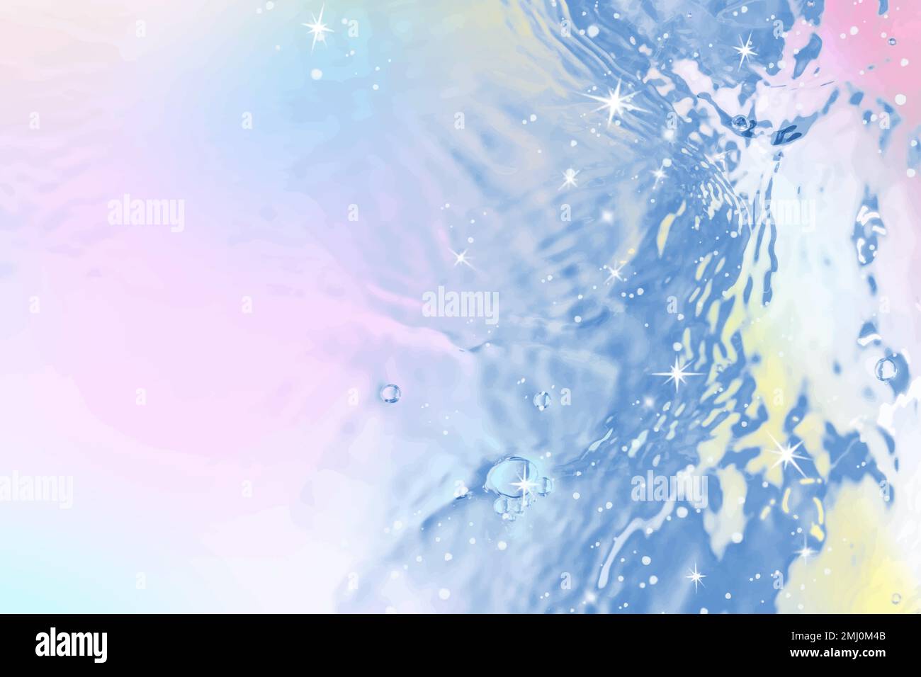 Aesthetic water texture background, colorful radient wallpaper vector ...