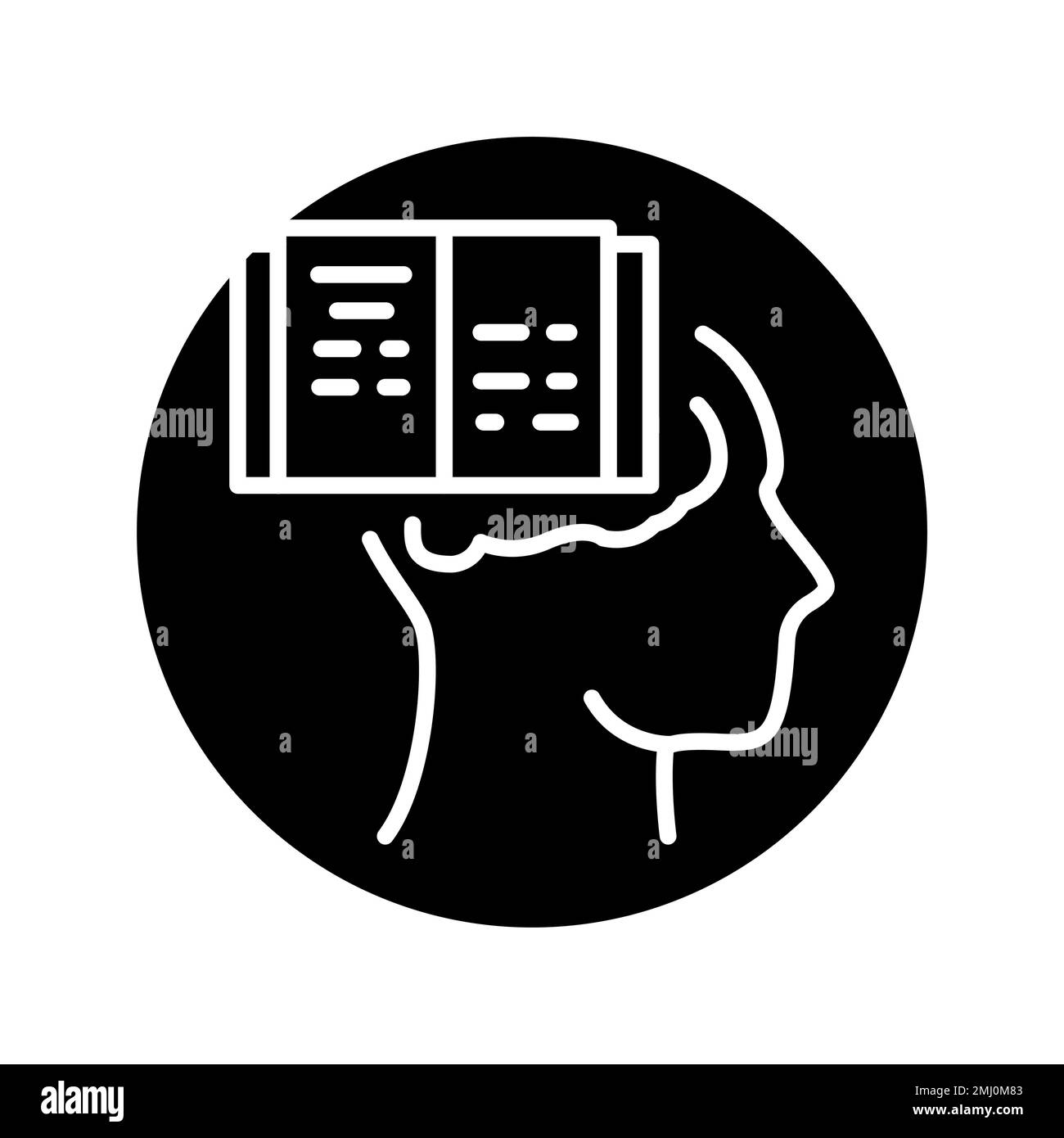 Knowledge black line icon. Self development. Pictogram for web page ...