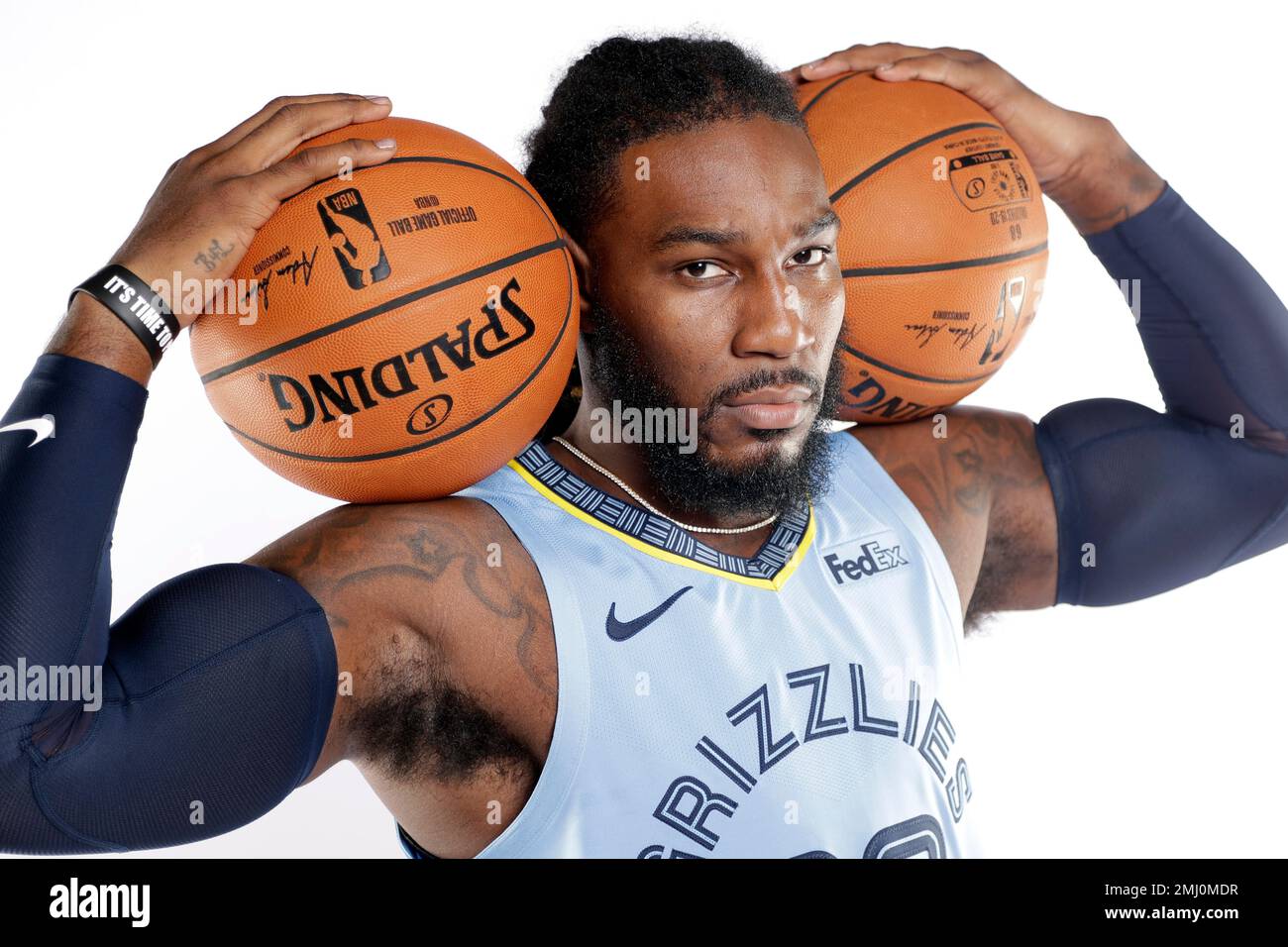 Memphis Grizzlies forward Jae Crowder poses during the team's NBA ...