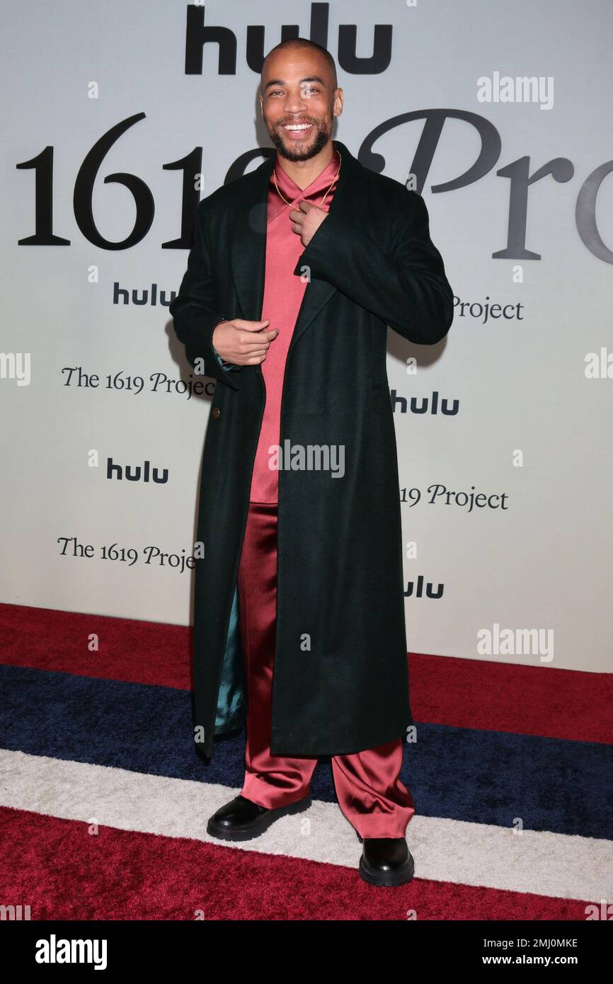 LOS ANGELES - JAN 26: Kendrick Sampson at The 1619 Project Premiere ...