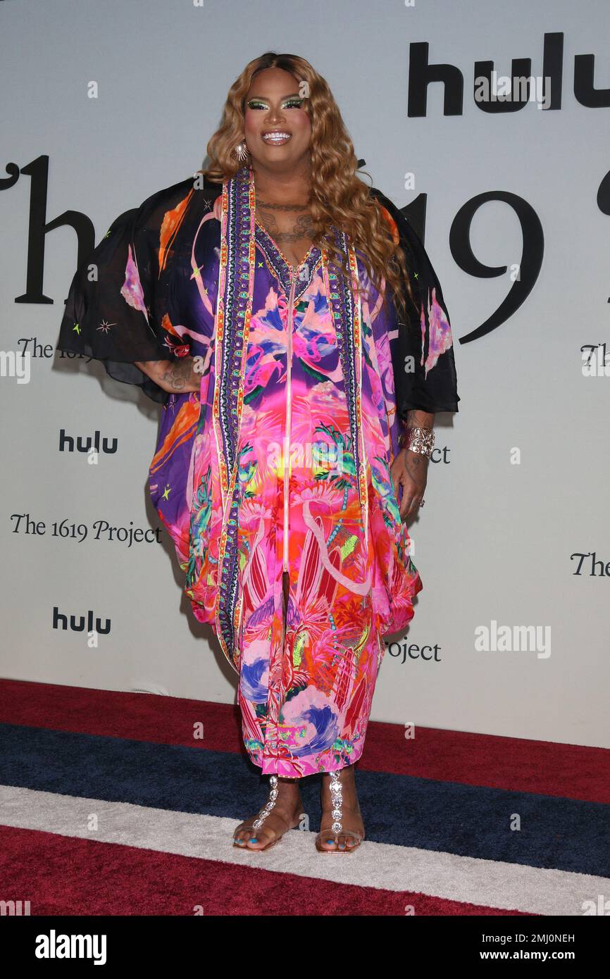 LOS ANGELES - JAN 26: Aahlee Marie Preston at The 1619 Project Premiere ...