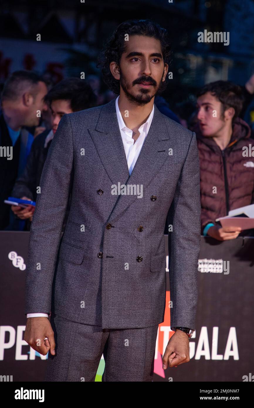 Dev Patel Poses For Photographers Upon Arrival At The Opening Gala Of