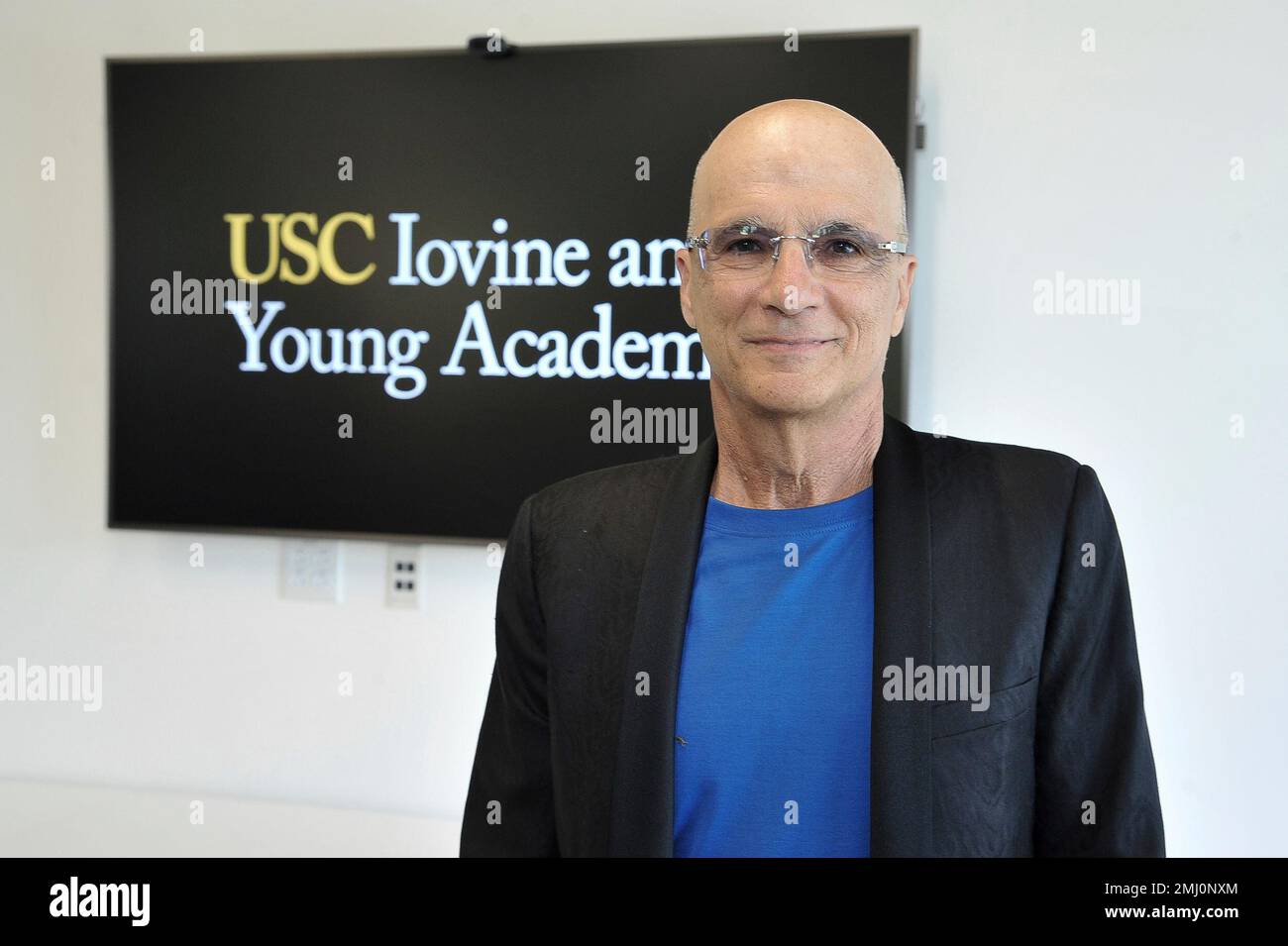 Jimmy Iovine participates in the USC Jimmy Iovine and Dr. Dre Building ...