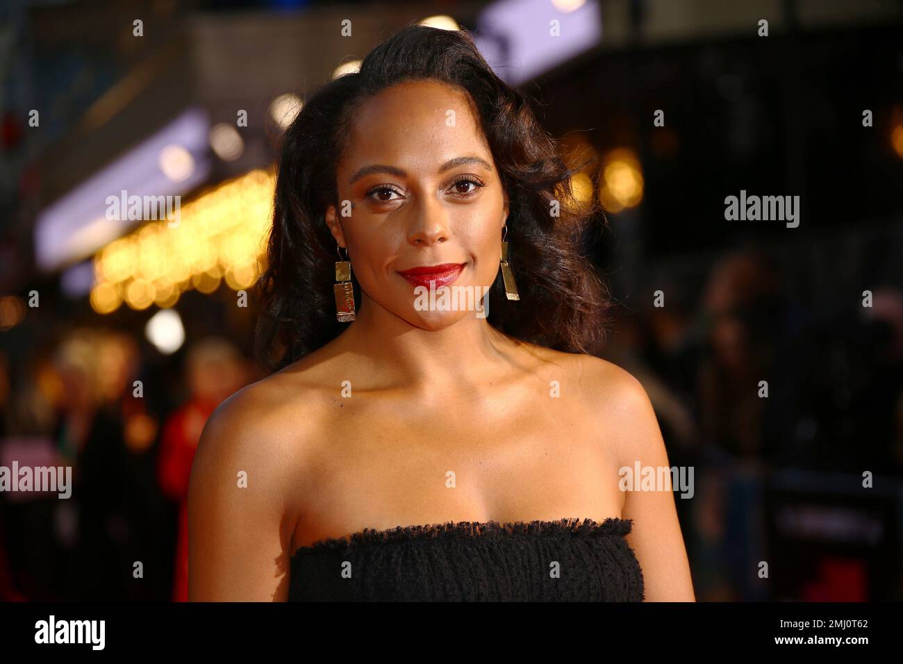 Actress Rosalind Eleazar poses for photographers upon arrival at the ...