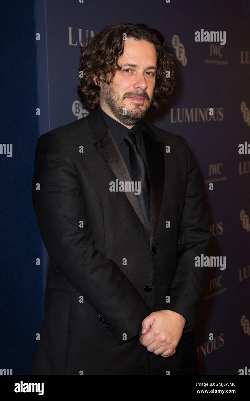 Director Edgar Wright poses for photographers upon arrival at the ...