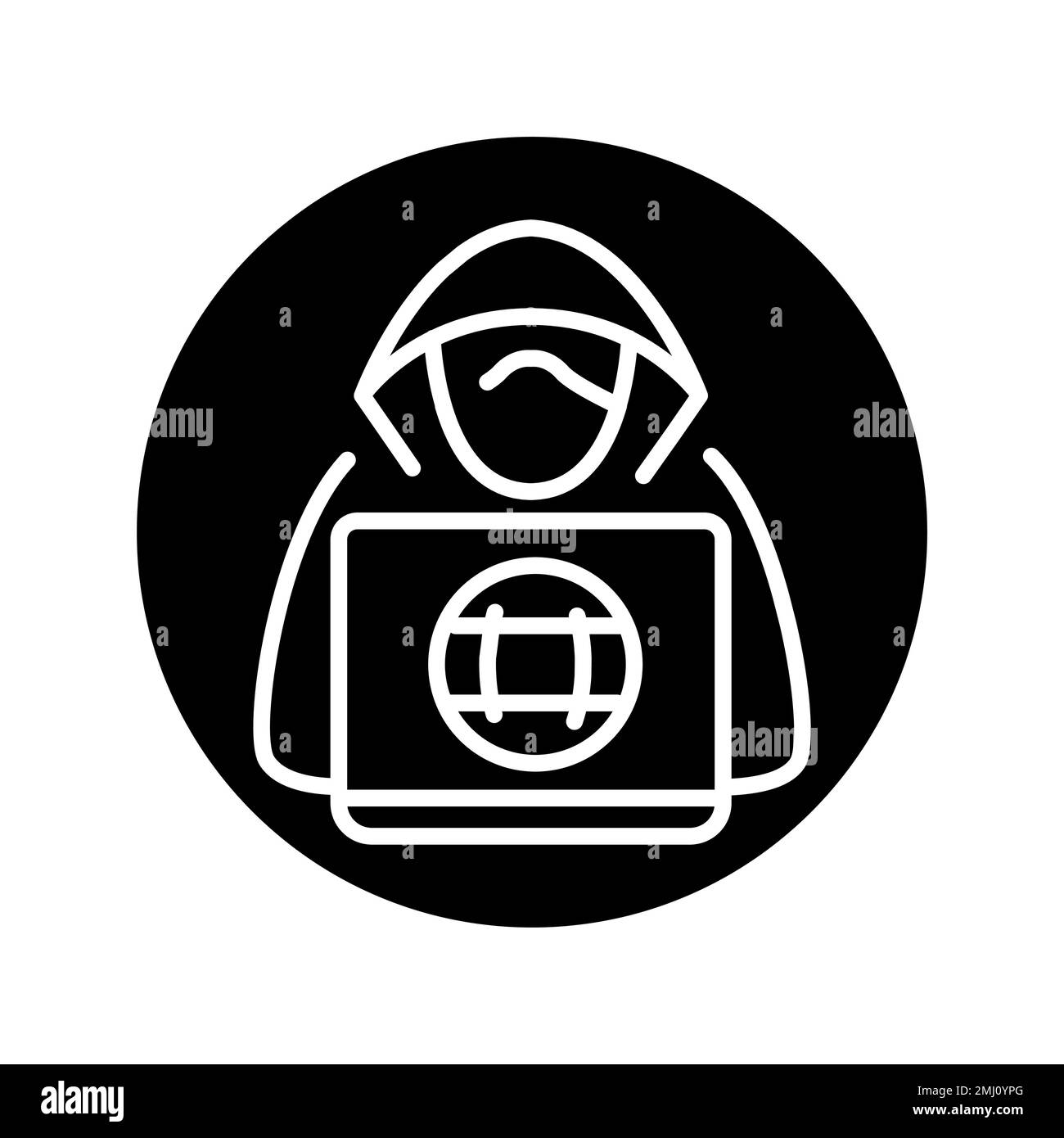Scammer illustration Black and White Stock Photos & Images - Alamy
