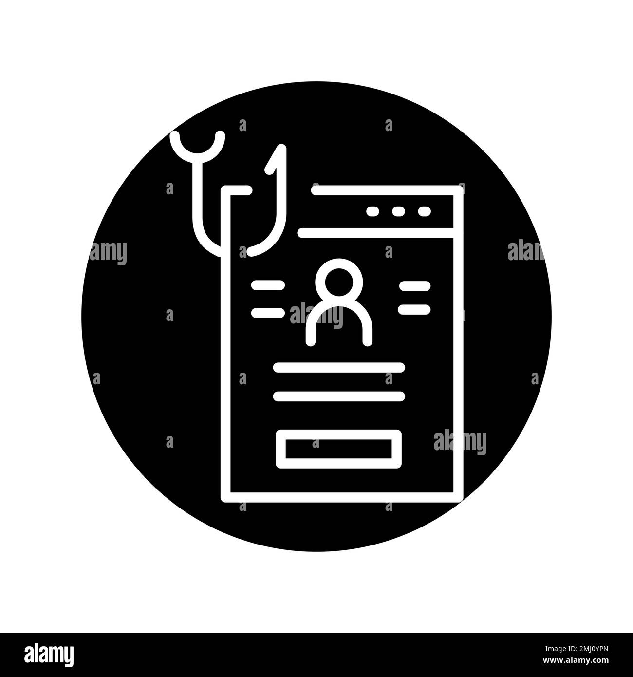 Phishing olor line icon. Pictogram for web page Stock Vector Image ...