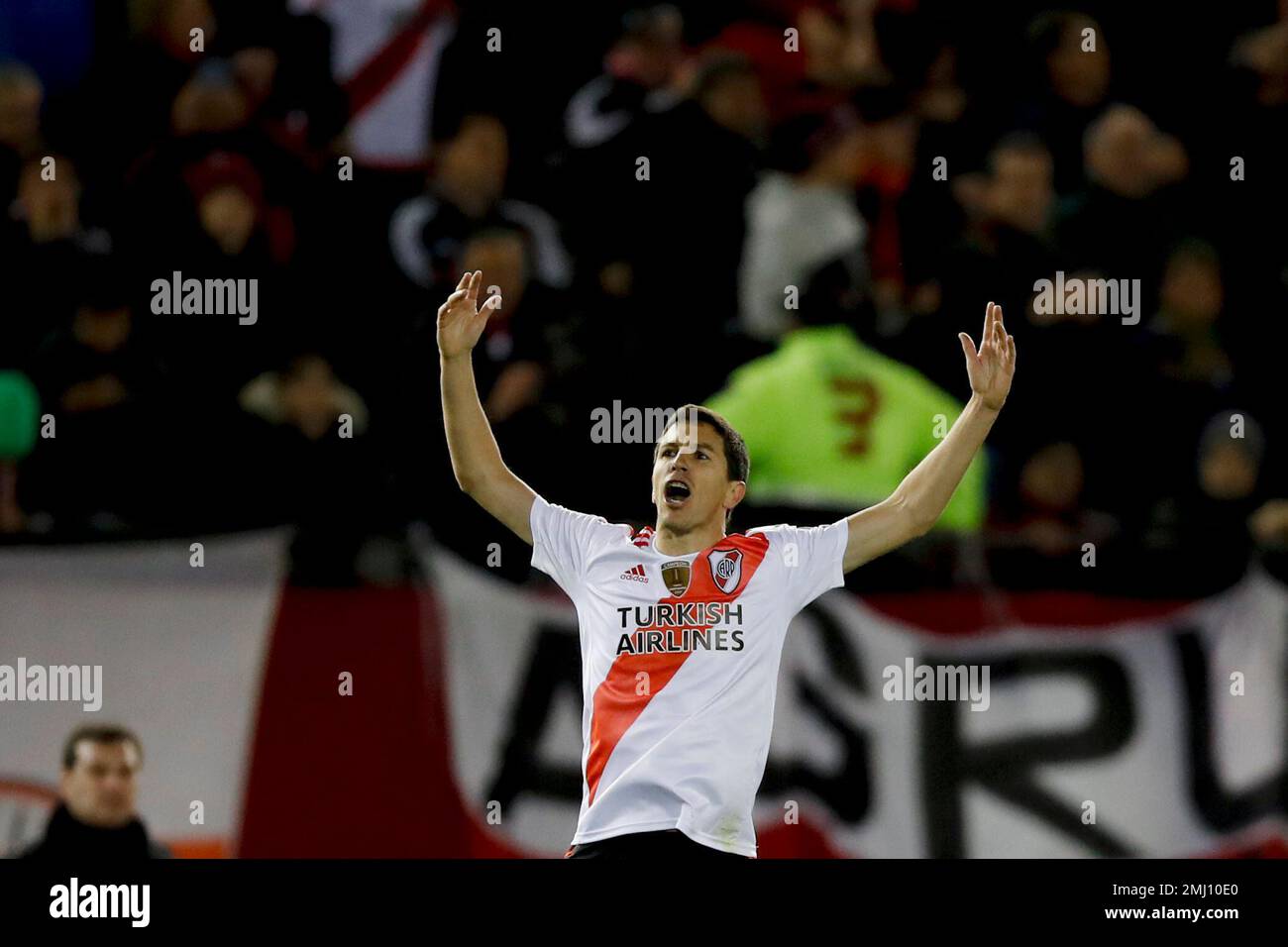Ignacio Fernandez of Argentina's River Plate celebrates scoring his ...