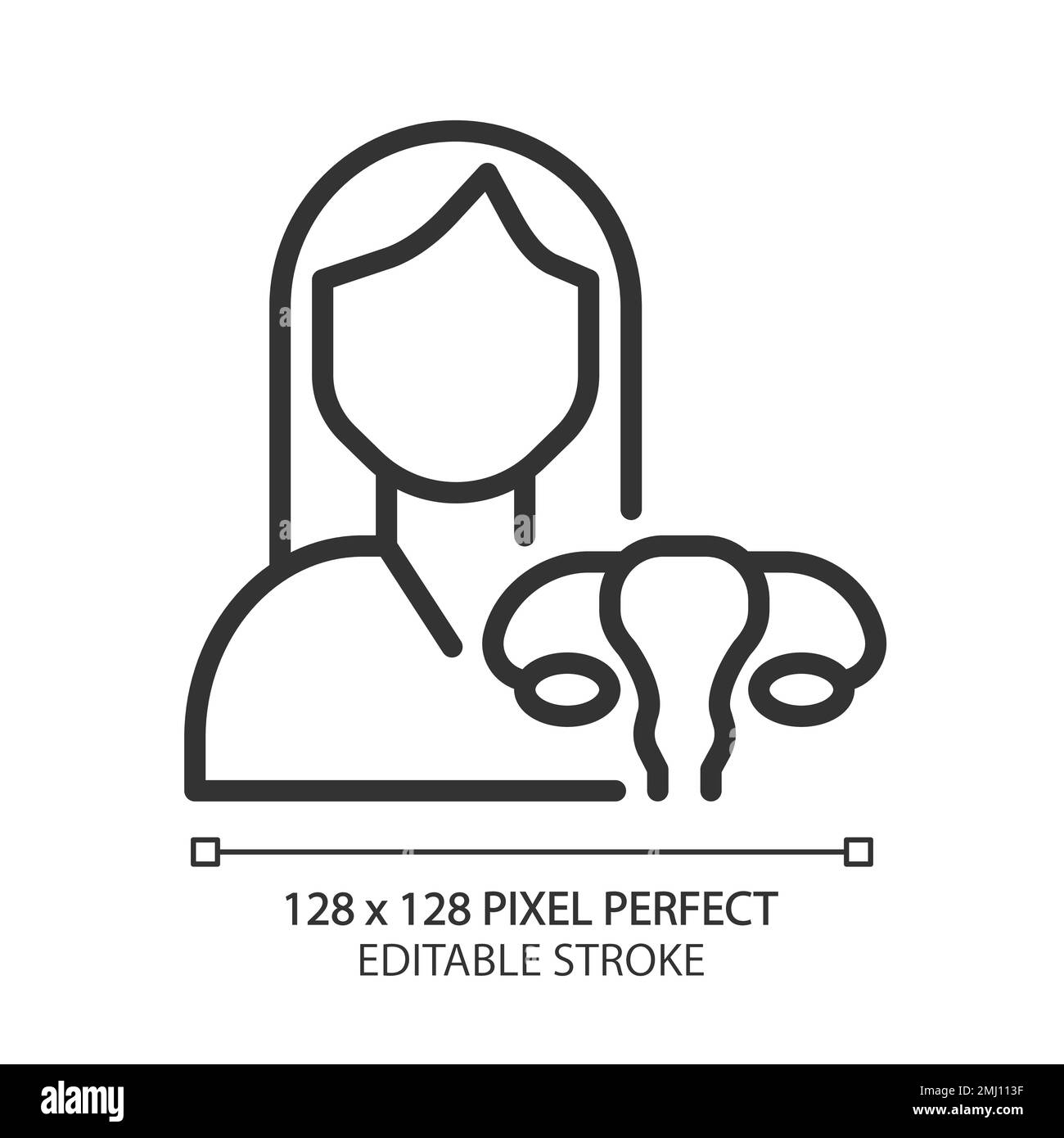 Gynaecology pixel perfect linear icon Stock Vector Image & Art - Alamy Gynaecology pixel perfect linear icon Stock Vector Image & Art - Alamy