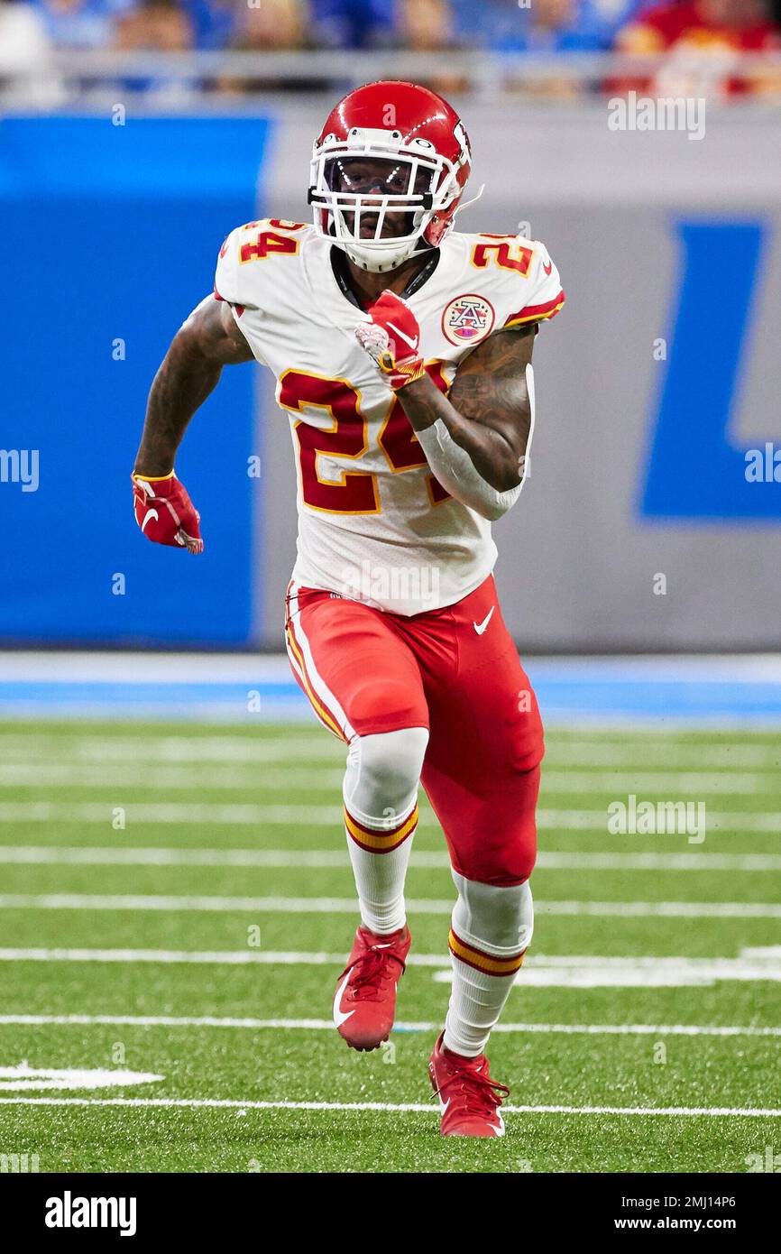 Kansas City Chiefs strong safety Jordan Lucas (24) in action against ...