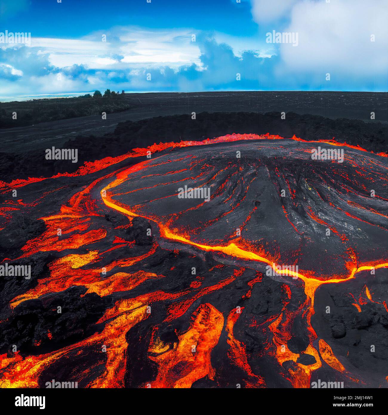 Volcanic ash blanket hi-res stock photography and images - Alamy