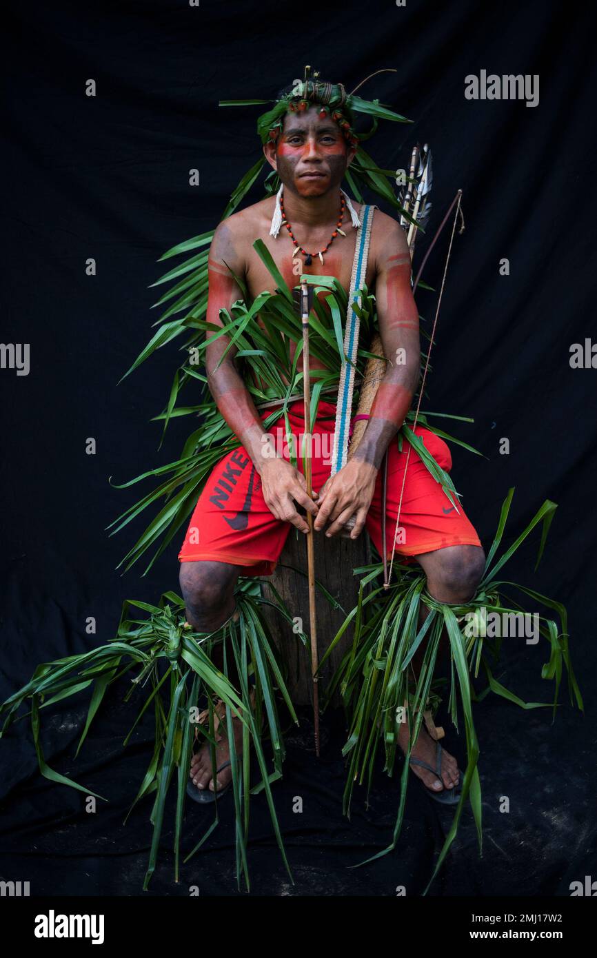 In this Sept. 4, 2019 photo, Ronilson Tembe, 28, poses for a portrait ...
