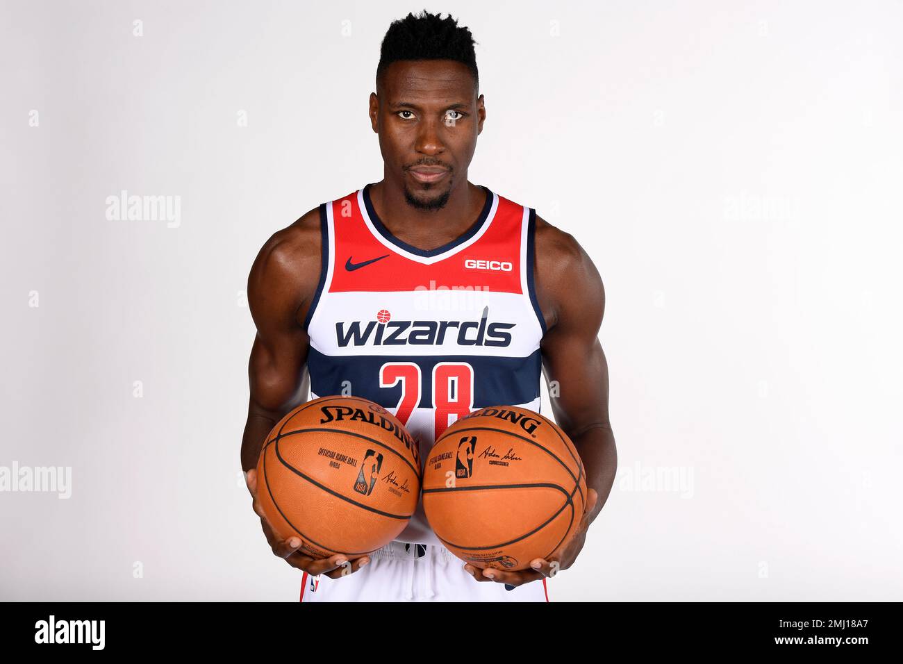 Washington Wizards center Ian Mahinmi poses for a portrait during an NBA basketball media day Monday Sept. 30 2019 in Washington. AP Photo Nick Wass Stock Photo Alamy