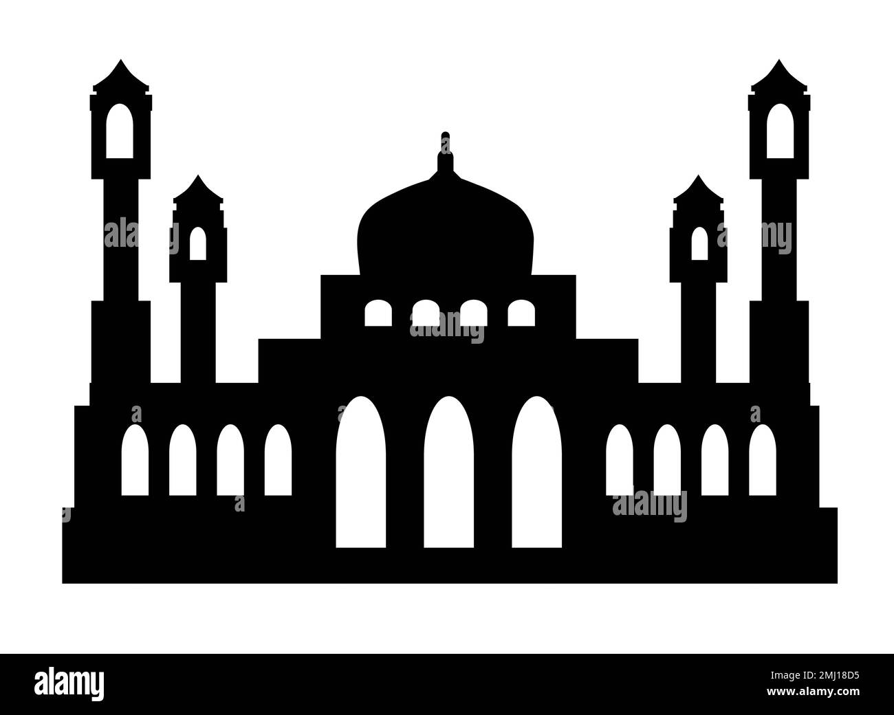 Ramadan mosque building silhouette These structures are also great for ...
