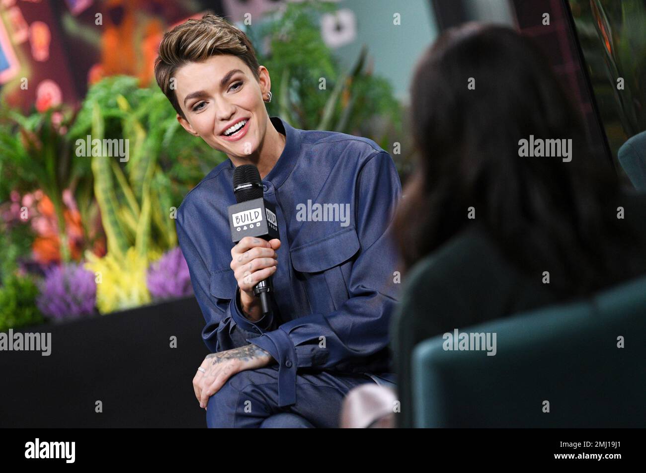 Actress Ruby Rose participates in the BUILD Speaker Series to discuss ...