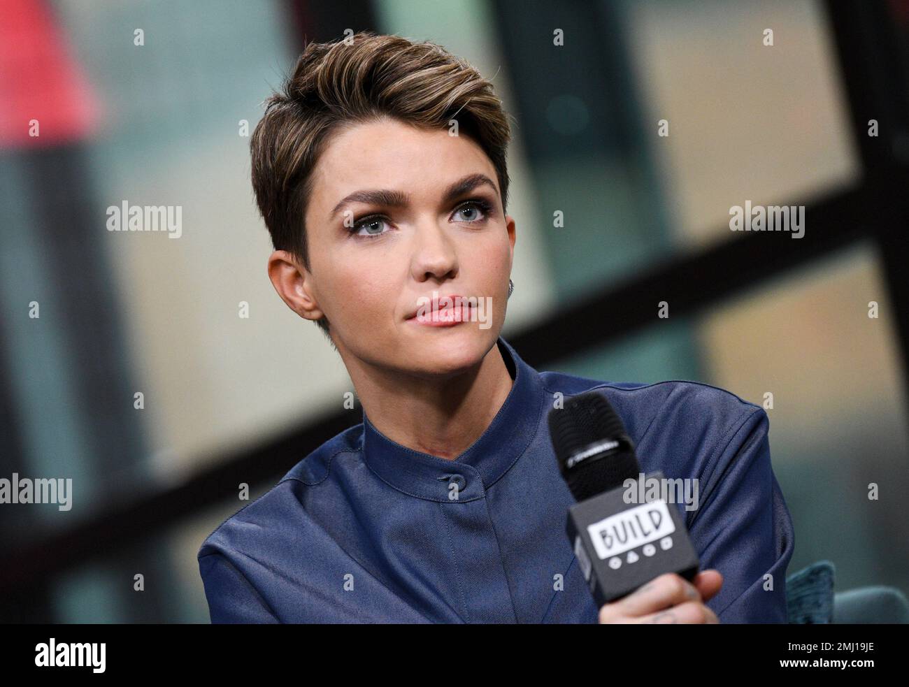 Actress Ruby Rose participates in the BUILD Speaker Series to discuss ...