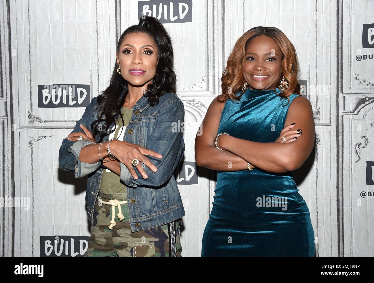 Television personalities Dr. Jackie Walters, left, and Dr. Heavenly ...