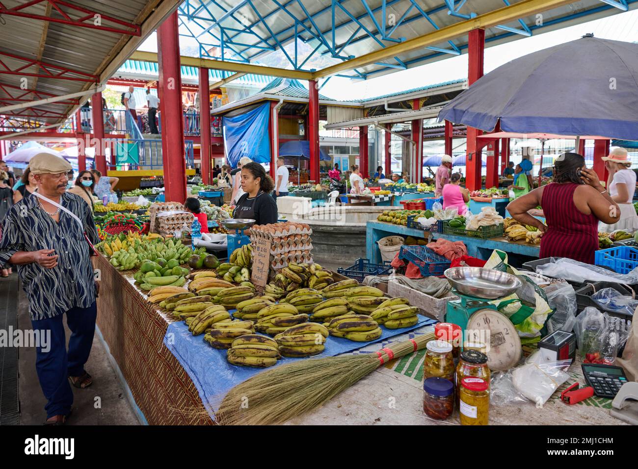 Victoria mahe markt hi-res stock photography and images - Alamy