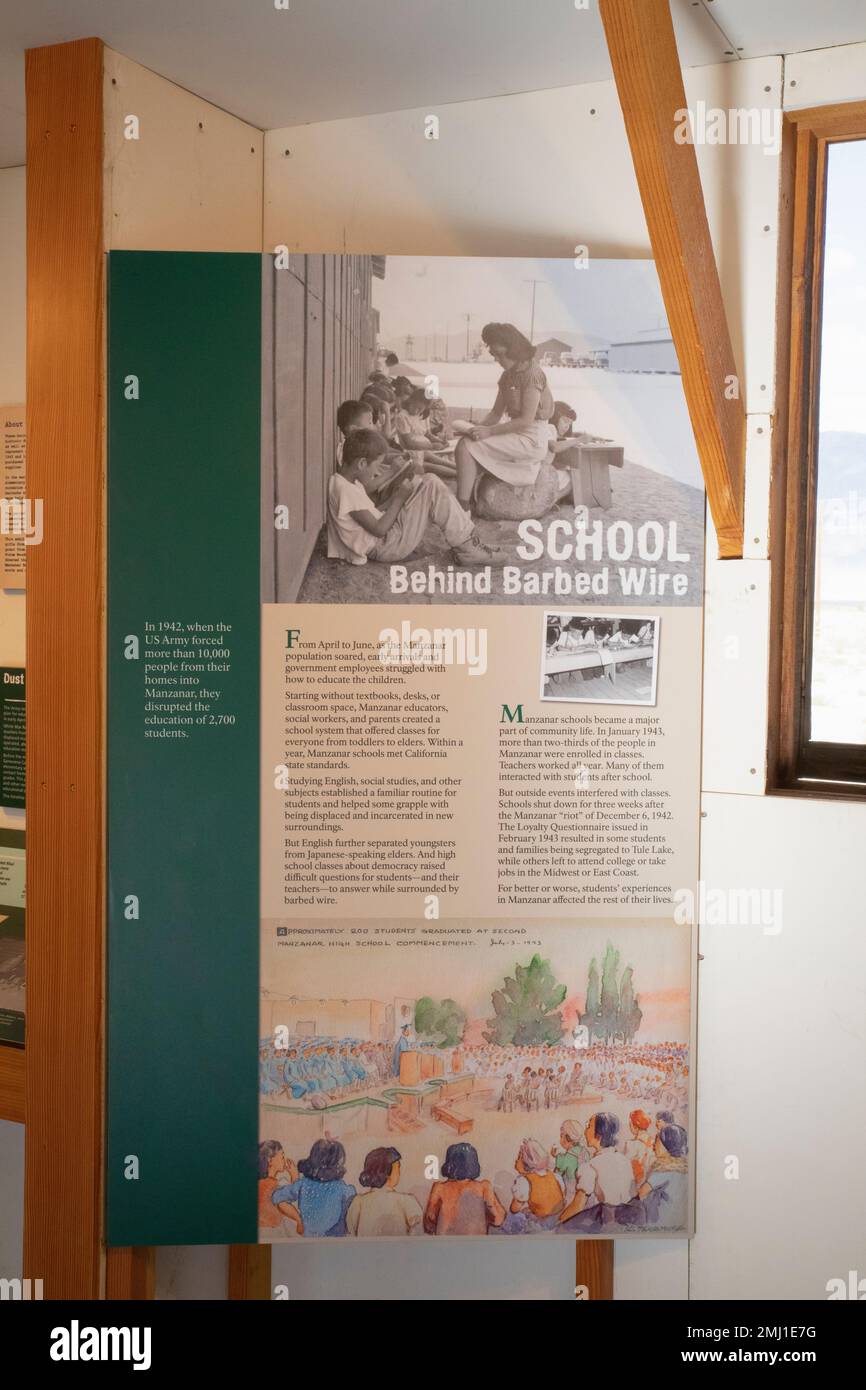 Manzanar schools hi-res stock photography and images - Alamy