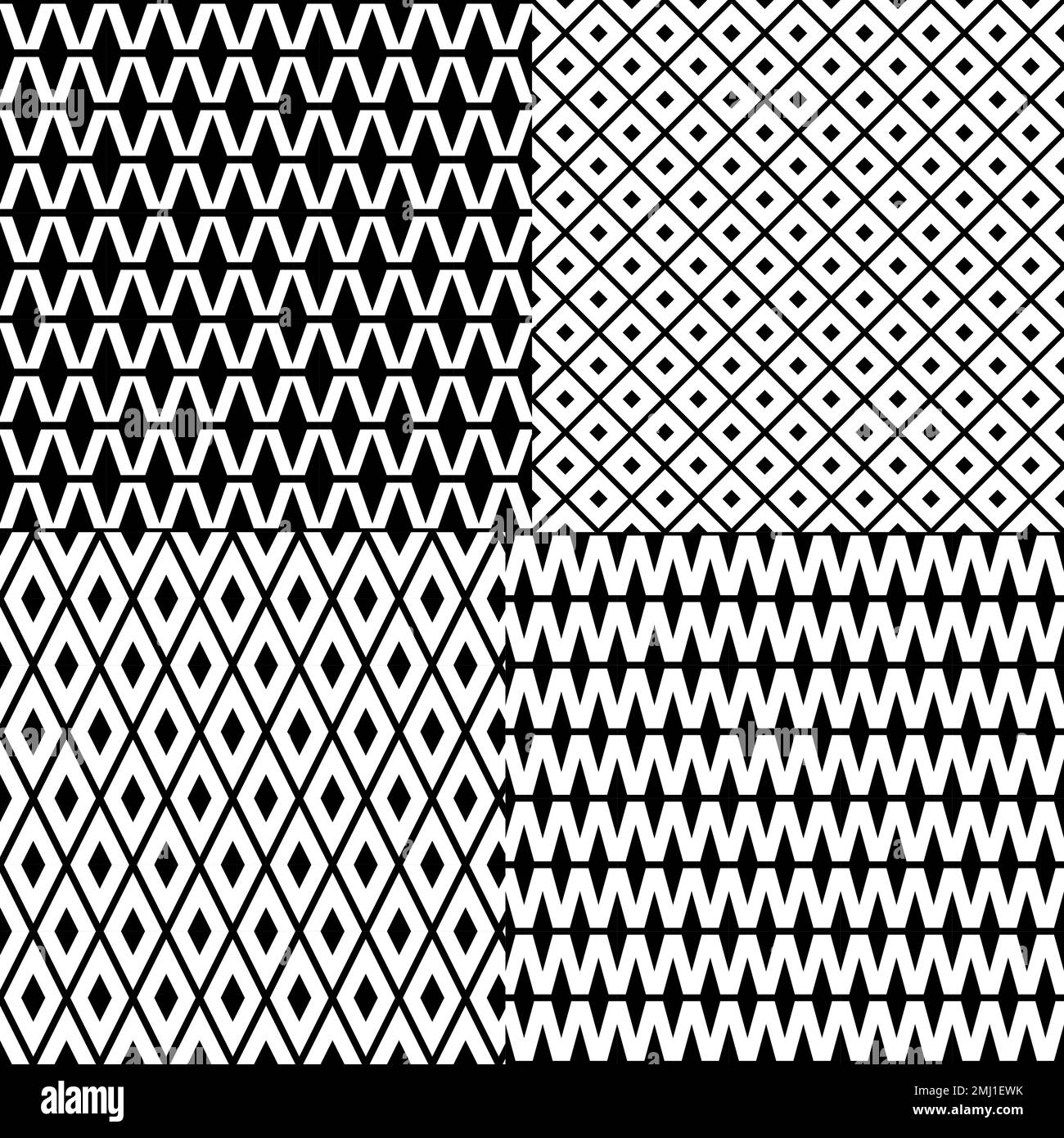 Argyle vector pattern Black and White Stock Photos & Images - Alamy