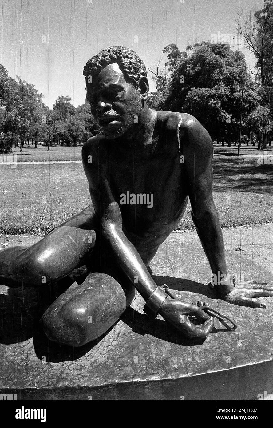 La Esclavitud (Slavery) sculpture by Francisco Cafferata, Sicilia ...