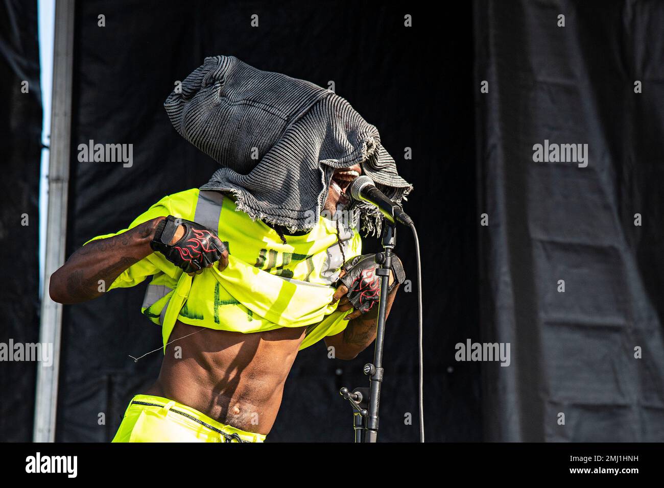 theOGM of Ho99o9 performs during Louder Than Life at Highland Festival ...