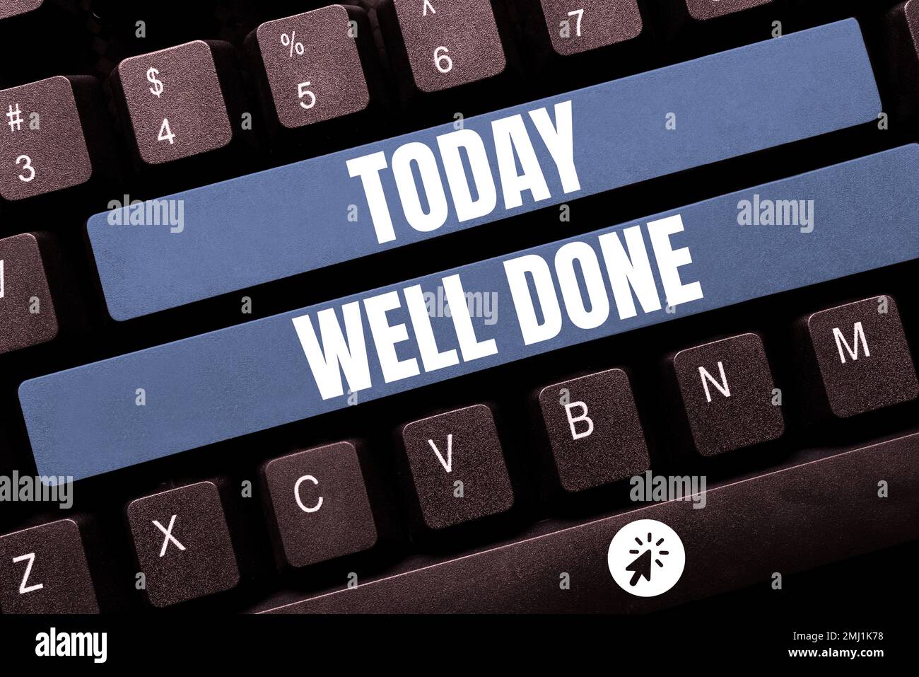 Writing displaying text Well Done, Business showcase Peform accurately ...