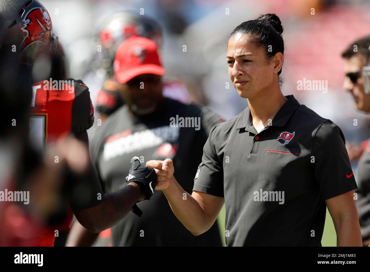 Tampa Bay Buccaneers assistant strength and conditioning coach Maral ...