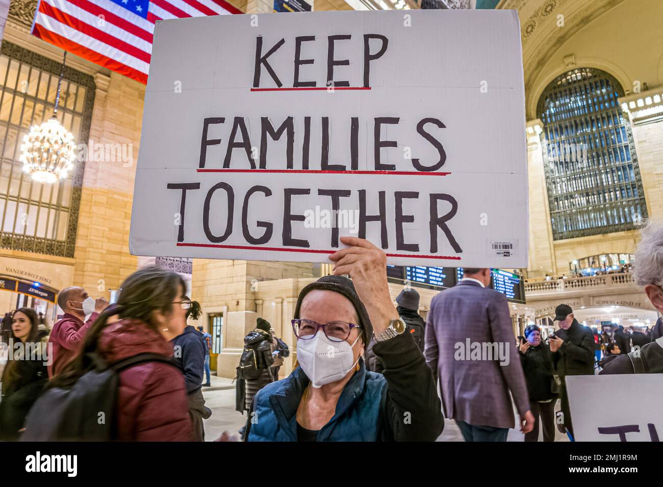 Immigration protest 2023 usa hi-res stock photography and images - Alamy