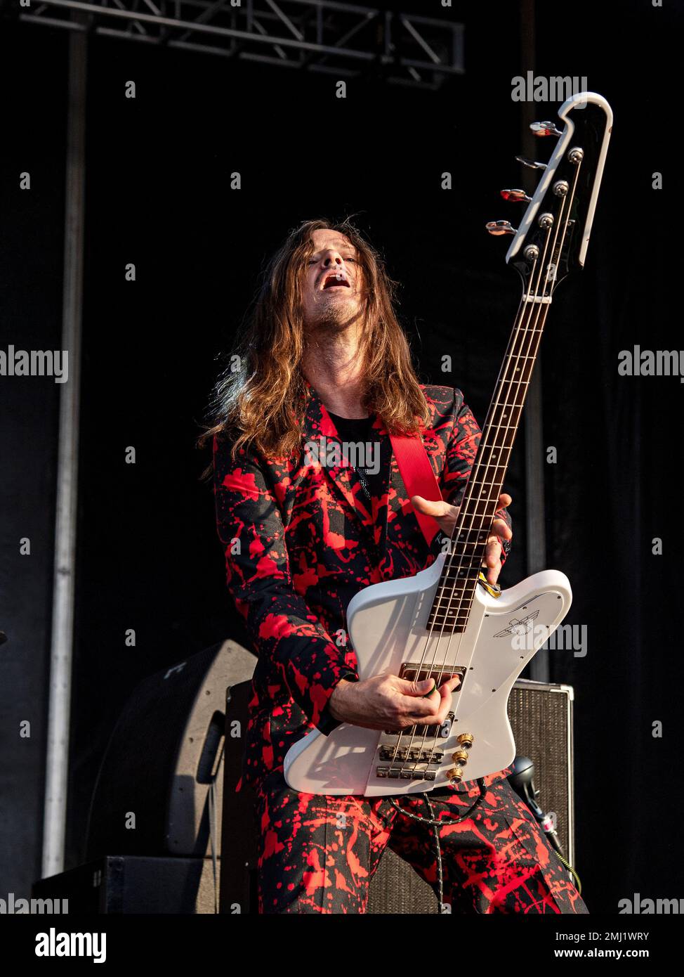 Steven Shane McDonald of Melvins performs during Louder Than Life at ...