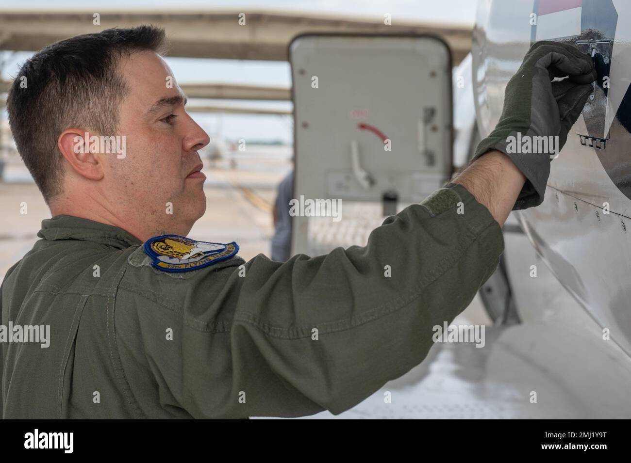 U.S. Air Force Maj. Ryan Wasson, 39th Flying Training Squadron ...