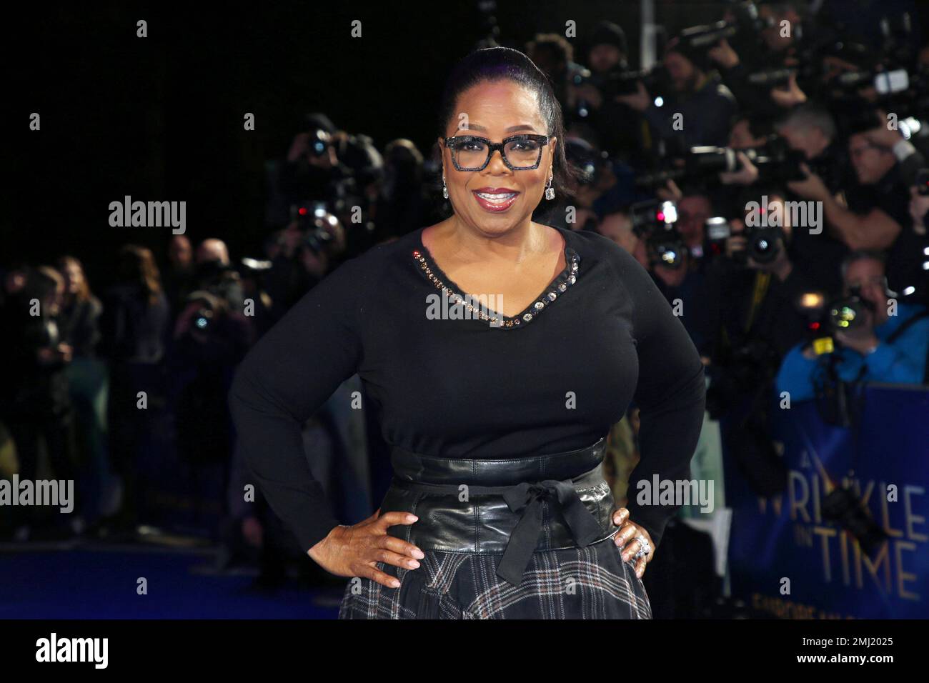 FILE - In this March 13, 2018 file photo, actress Oprah Winfrey poses ...