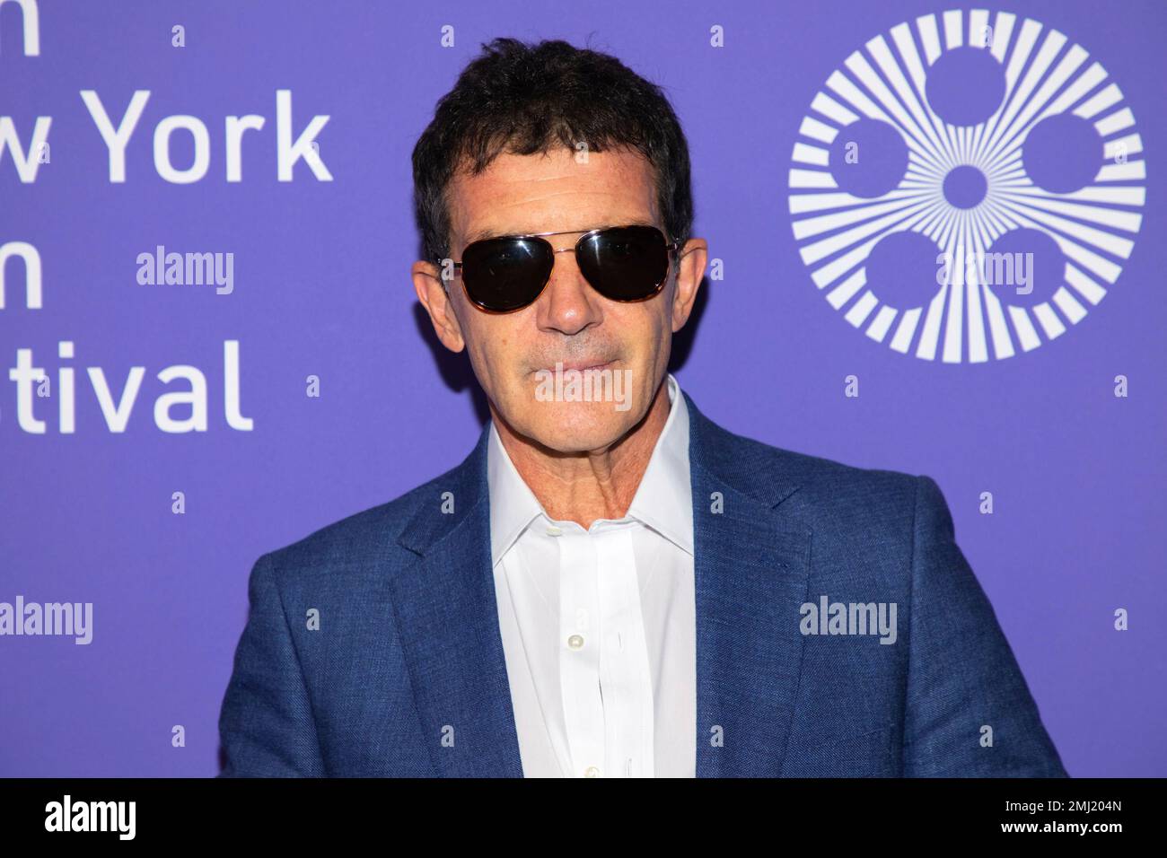 Actor Antonio Banderas attends the premiere of "Pain and Glory" at ...